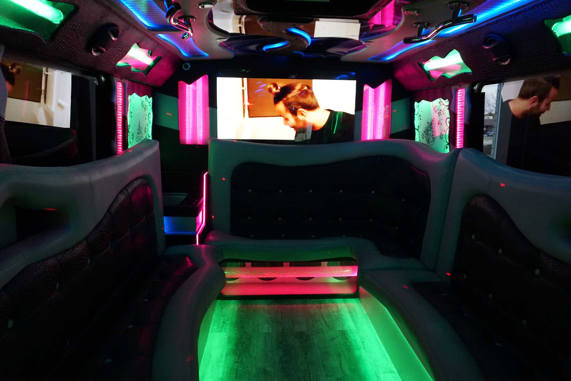 ᑕ ᑐ Chicago Party Bus (34 Passengers) - Venice Edition for Hire